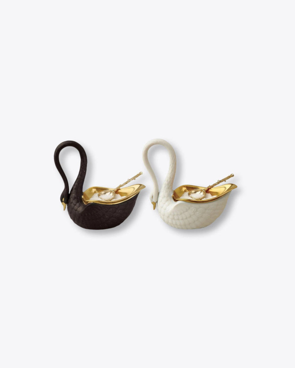Swan Salt + Pepper Set – Maison de Carine