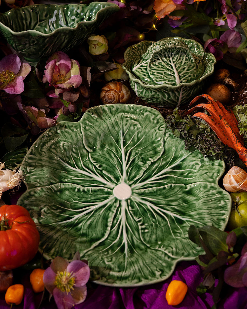 Cabbage Charger Plate | Green – Maison de Carine