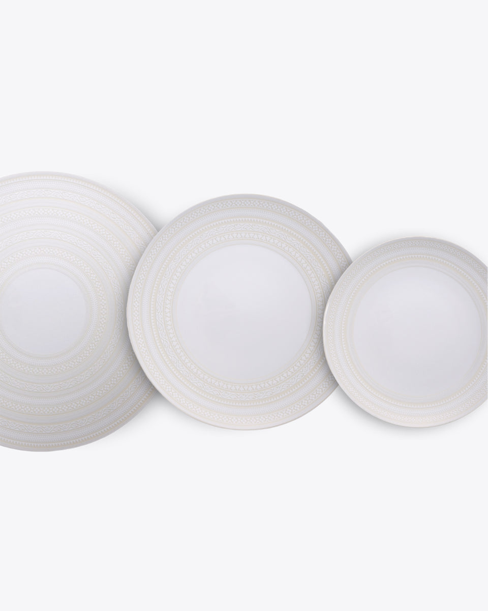 Ivory Charger Plate | Rent – Maison de Carine