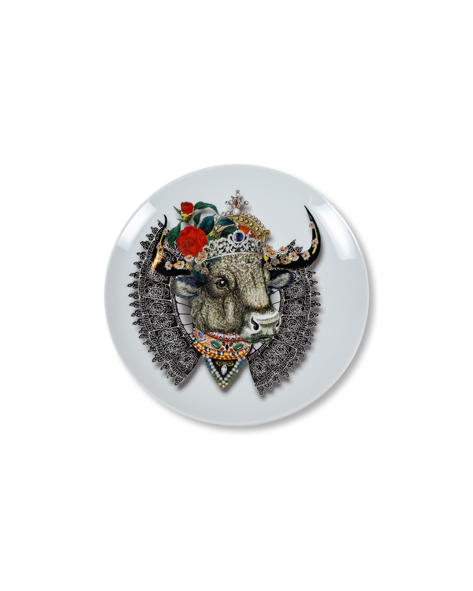 Queen Bull Salad + Dessert Plate – Maison de Carine