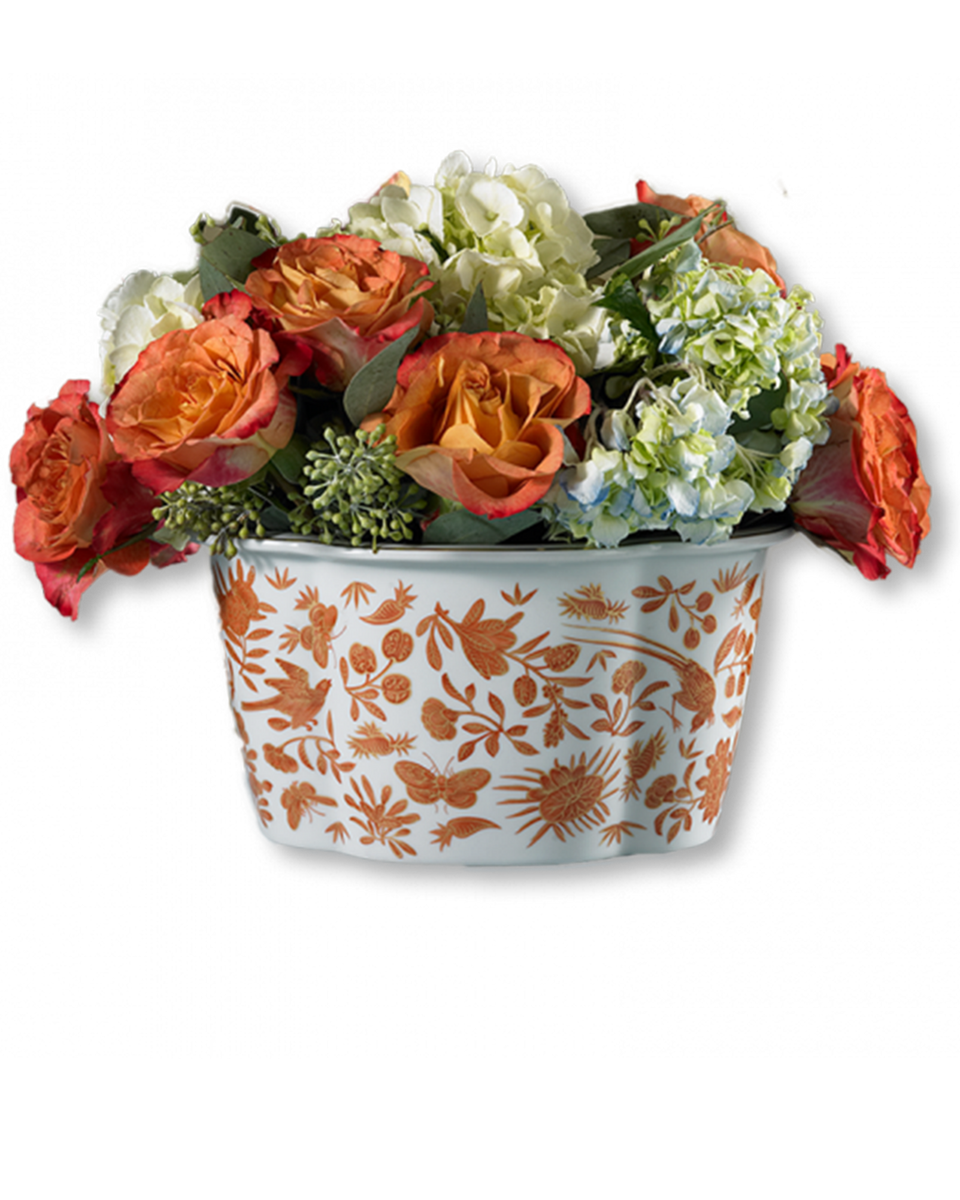 Sacred Bird + Butterfly Lobed Cachepot – Maison de Carine