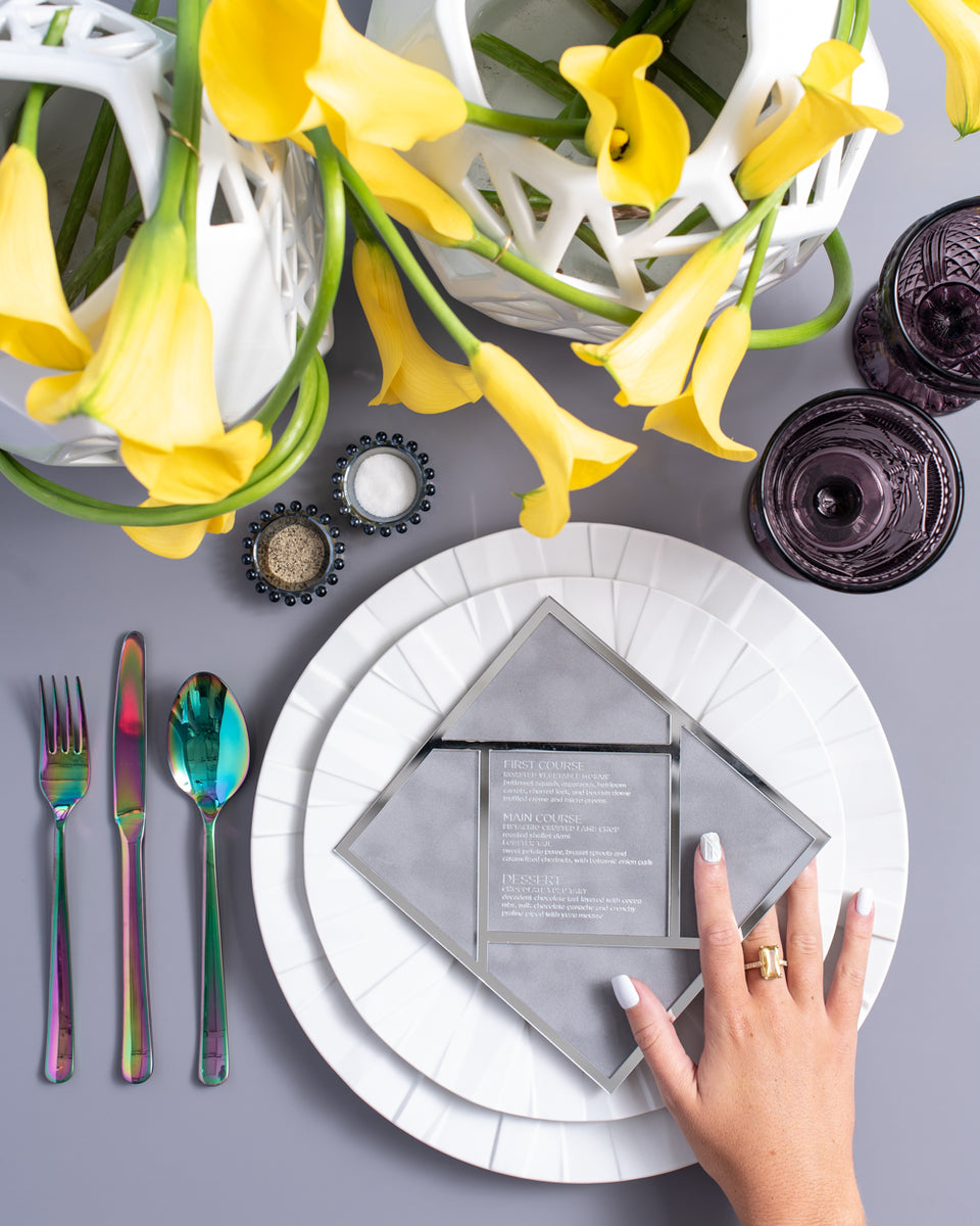 Origami Charger Plate – Maison de Carine