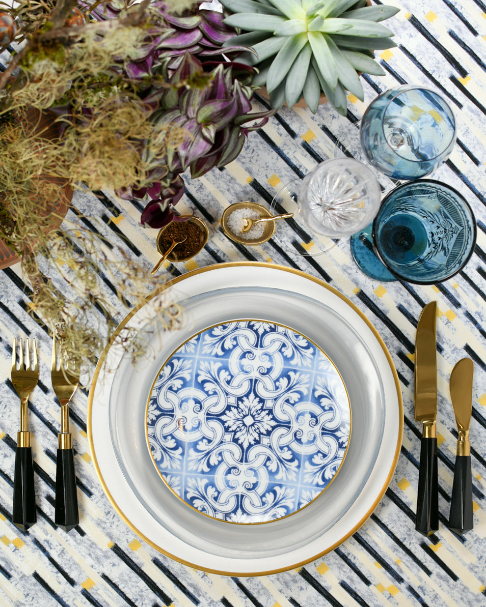 Tiles Salad+Dessert Plate – Maison de Carine