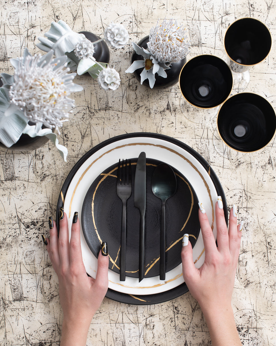 Eclipse Dinner Plate | White – Maison de Carine