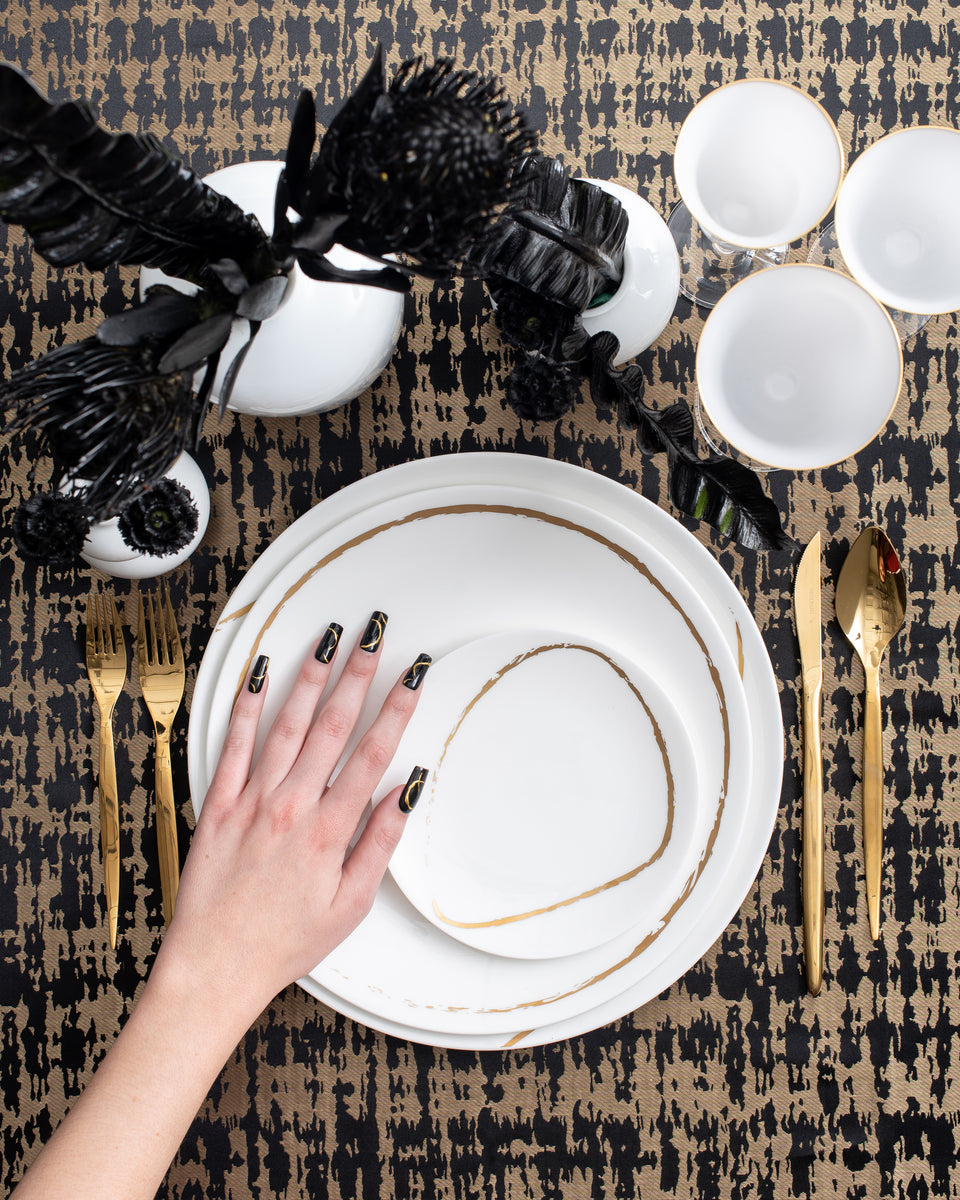 Eclipse Dinner Plate | White – Maison de Carine